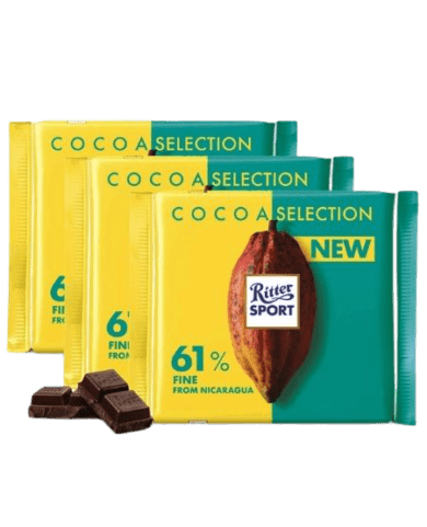 Socola đen 61% cacao Ritter Sport thanh 100g RSB13 - ZingSweets
